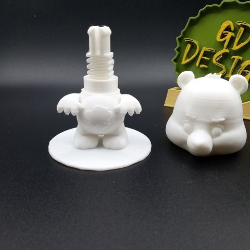 🐻 Grumpy Bear From The Care Bears・ STL File for 3D printing・Cults