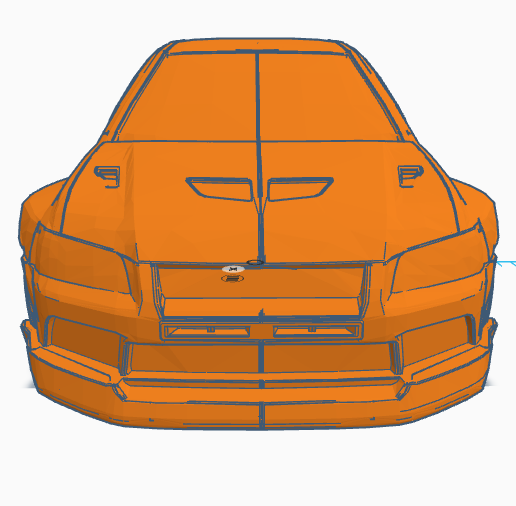 🚁 LDRC 1/18 Lancer Evolution・ STL File for 3D printing・Cults