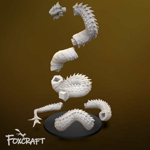 👹 Basilisk・ STL File for 3D printing・Cults