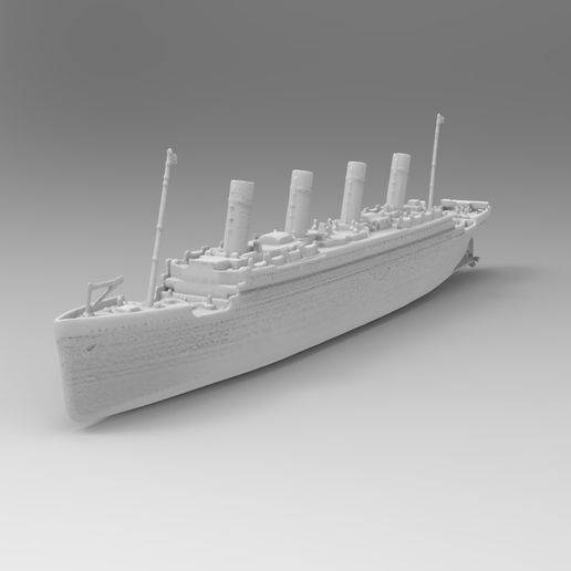 🛥️ Titanic・ STL File for ・Cults