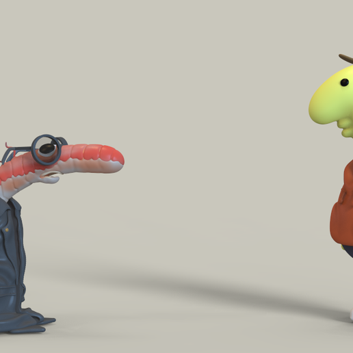 🦐 SMILING FRIENDS DIORAMA "SHRIMP'S ODYSSEY" EPIDSODE・ STL File for 3D ...