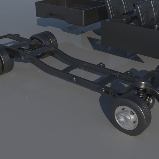 🚙 Chevrolet C30 Crew Cab 1975・ 3D File for ・Cults