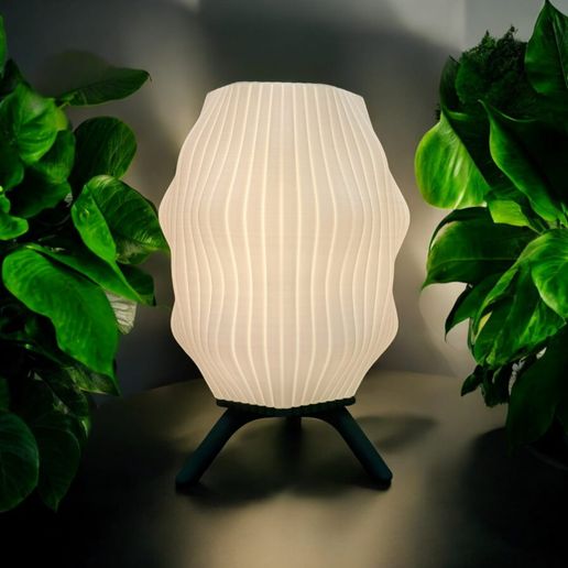 3D file HexaGlow Lamp 🔦 ・3D printable model to download・Cults