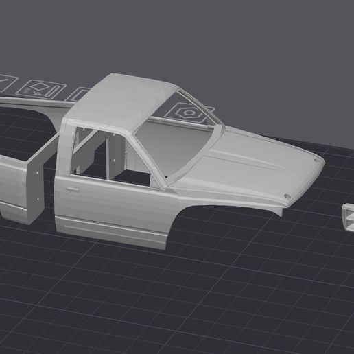 🤌 SCX30 OBS Pinched Chevy・ STL File for 3D printing・Cults