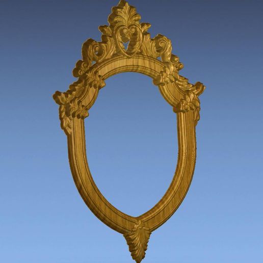 🎨 3D STL DECORATIVE BORDER・Free 3D File for ・Cults