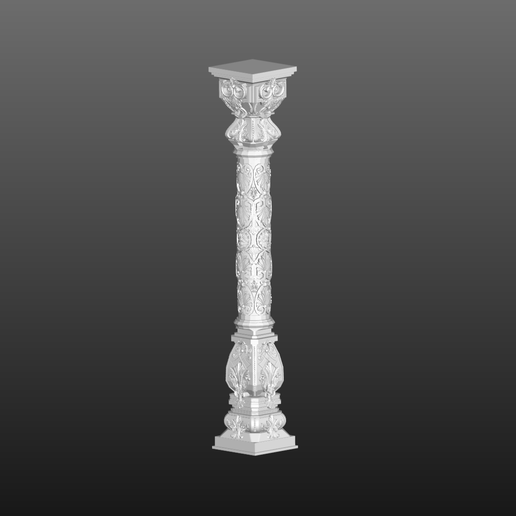 3D file Column 3D 🛏️ ・3D printing model to download・Cults