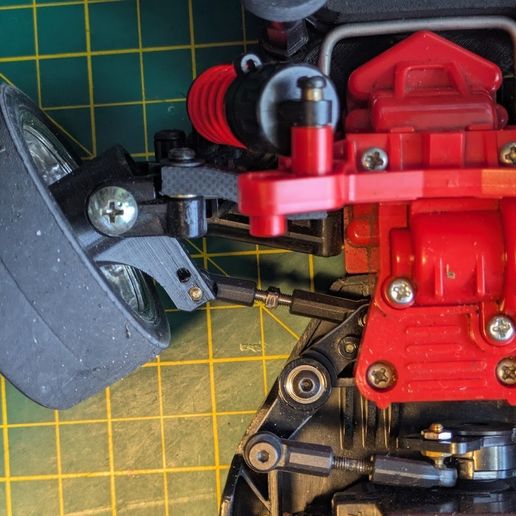 💭 Tamiya TA01 TA02 TA02W upright with reduced Ackermann and better ...