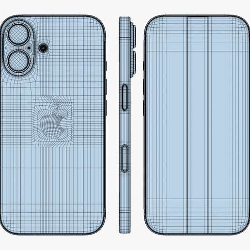 STL file Apple iPhone 16 UltraMarine 🍎 ・Model to download and 3D print ...