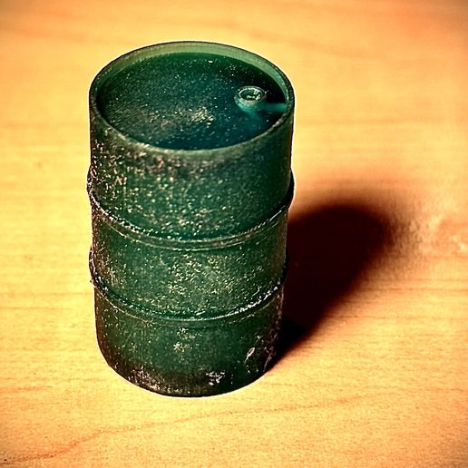 STL file Oil drum 🛢️ ・3D printing template to download・Cults
