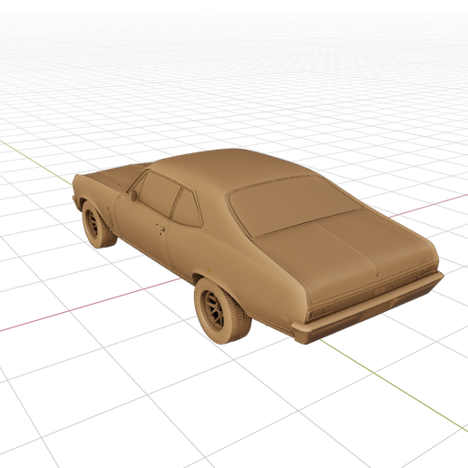 🚙 Chevrolet Nova SS 1969・ STL File for 3D printing・Cults