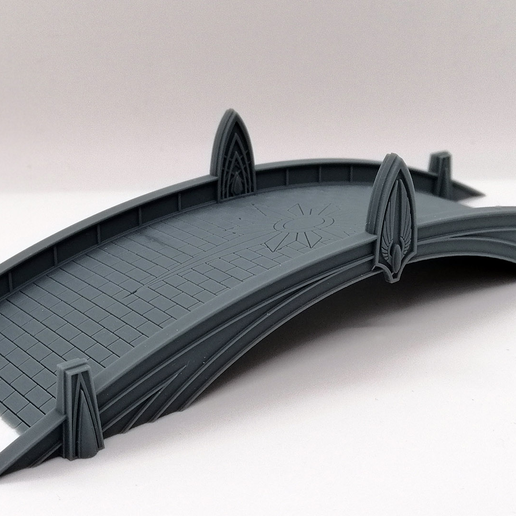 🌉 Noble Elves - Bridge - 10mm・ 3D File for 3D printing・Cults