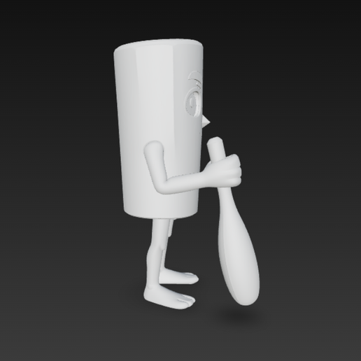 🆓 Tun Tun Tun Sahur estilo Anime FREE・Free STL File for 3D printing・Cults