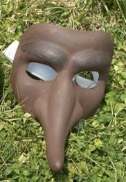 OBJ file Commedia dell'arte Scaramouche mask 1 👾 ・3D printable design ...