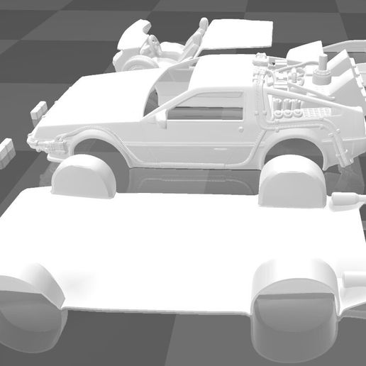 🔙 DeLorean DMC-12 1981 – Back To The Future Time Machine – Detailed ...