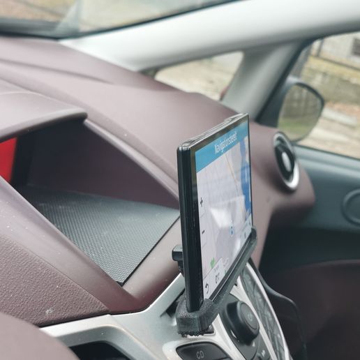 Free STL file Garmin Drive Smart 61 Navi mount Ford Fiesta 🚙 ・3D ...