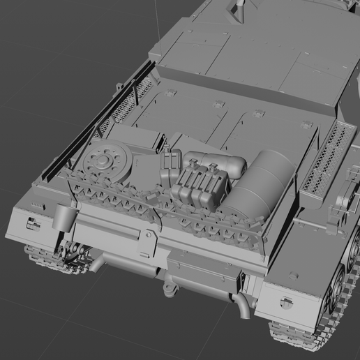 🔫 StuG III - Ausf.D - StuG.Abt assault gun digital model・ OBJ File for ...