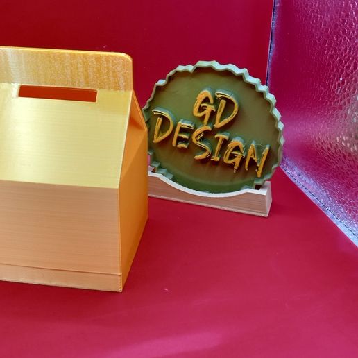 STL file Milk Carton Coin Bank 🥛 ・Design to download and 3D print・Cults