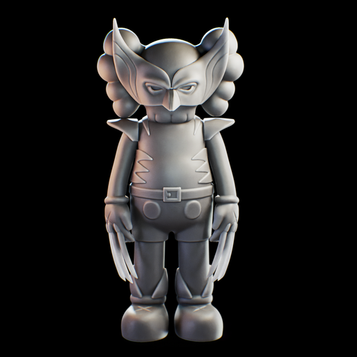 🦸‍♀️ Pack x 3 - Kaws Adidas + Deadpool + Wolverine・ STL File for 3D ...