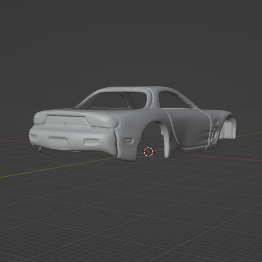 🥵 Hot Wheels '95 Mazda RX-7 scan body only・ STL File for 3D printing・Cults