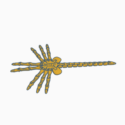 👽 Flexi Alien Romulus Facehugger・ STL File for 3D printing・Cults