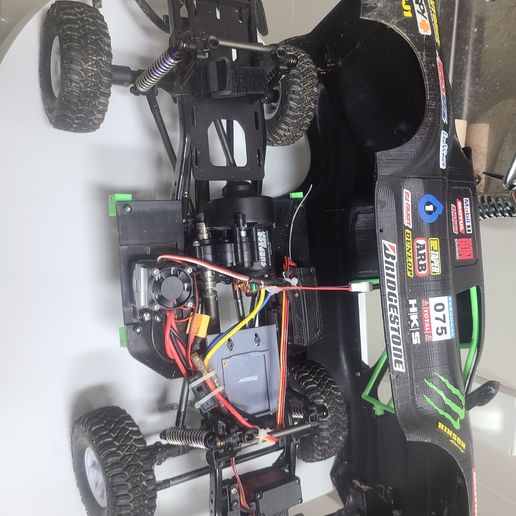 🚙 Ford Ranger Raptor body for 313mm chassis RC RockCrawler SCX10 II ...