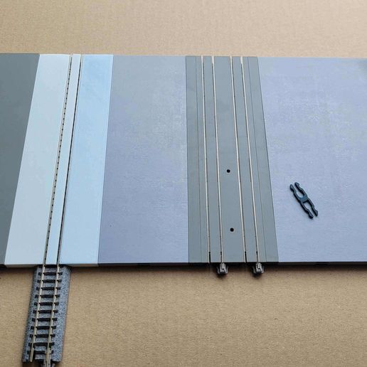 🛤️ DIY-street plates for Kato’s Unitram tracks (n-gauge)・Free STL File ...