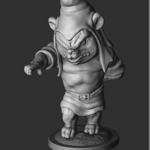 STL file Gruffi Gummi angry bear for 3d printin STL 😡 ・Template to ...