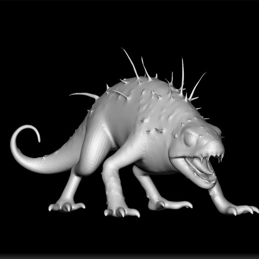 Archivo STL Hell Monster Model - Creature STL File - Monster 3D Print ...