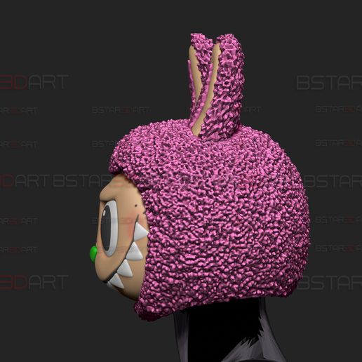 Archivo 3D Labubu Head High Quality For Decoration and Wearable for ...