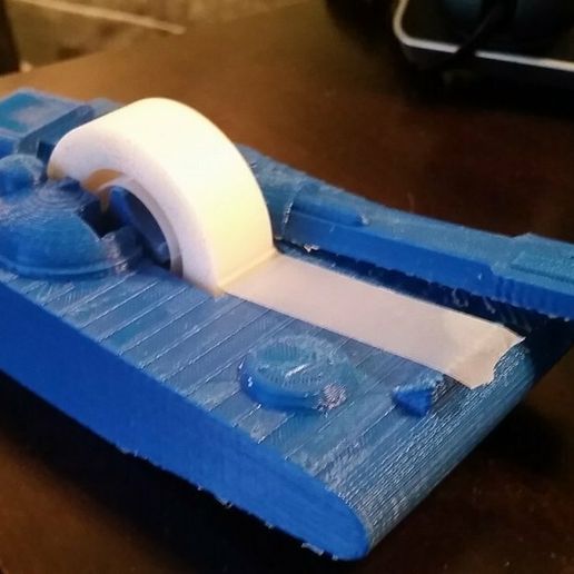 🪖 Tron Tank Tape Dispenser・Free 3D File for ・Cults
