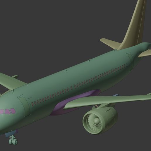 STL file Airbus A320 ️ (OBJ)・3D print model to download・Cults