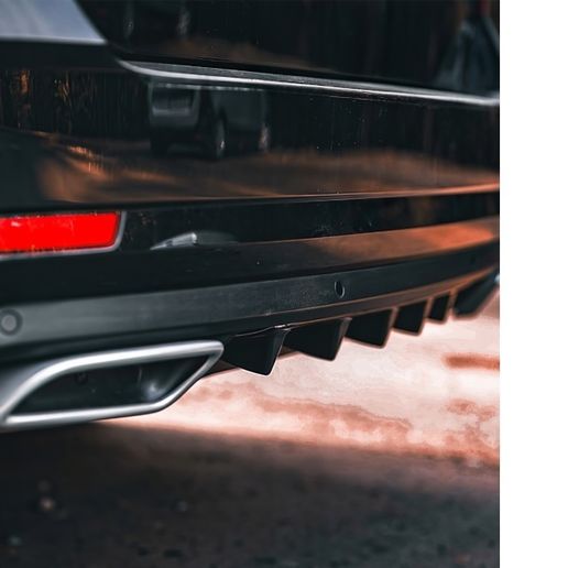 🚗 Diffusers Fins for the rear bumper of your car・ STL File for 3D ...