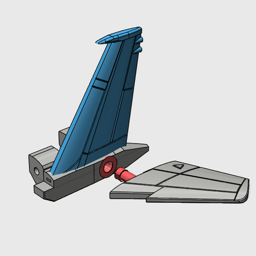 🤖 Transformers CW Airraid - F-15 tail fins FREE・Free STL File for 3D ...