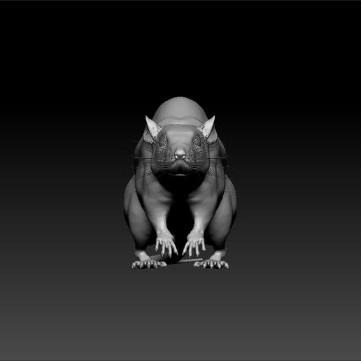 🥼 Lab Rat -rat 3d model for 3d print・ STL File for 3D printing・Cults