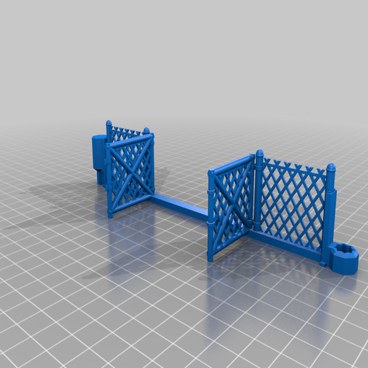 🎨 Dungeon Stick modern fences・Free 3D File for ・Cults
