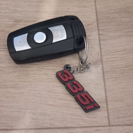 🔑 BMW 335i key ring・ STL File for 3D printing・Cults