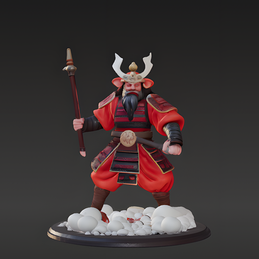 👹 Raikin・ STL File for 3D printing・Cults