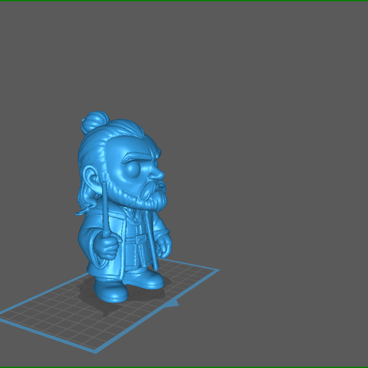 🦸 Arcane Wizard - Figure with Robe, Cloak and Wand・Free STL File for 3D ...