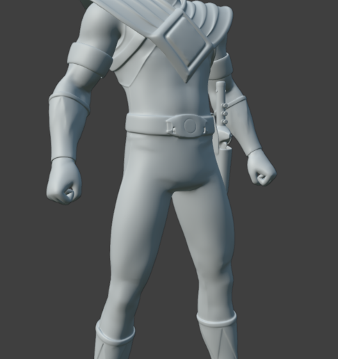 🦹 Green Ranger (Mighty Morphin Power Rangers) 3D Printable STL with ...