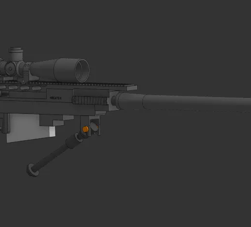 🔫 Hecate II Sniper Rifle 3D Model・Free 3D File for 3D printing・Cults