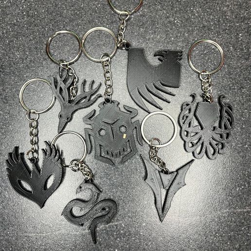 Free STL file Dragon Age Veilguard Faction Symbol 🐉 ・3D printing idea ...