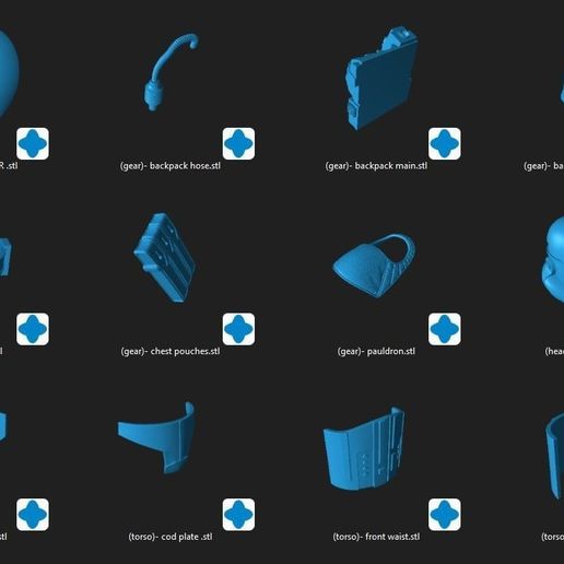 👾 Phase 3 Clone Trooper - TFU One12 Scale Custom Kit 3D files 3D print ...