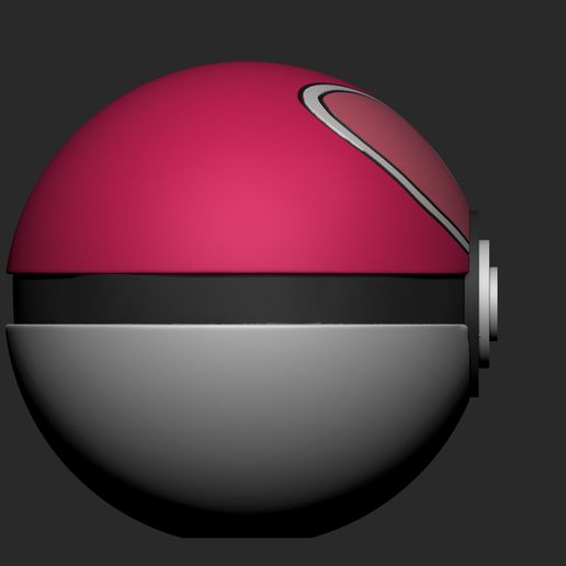 🐉 Pokemon Loveball Pokeball・Free STL File for ・Cults