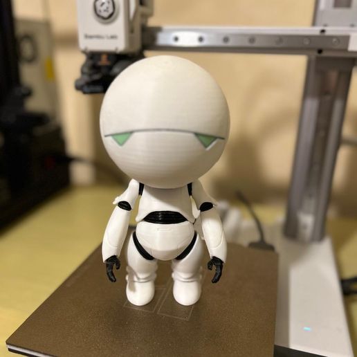 🤖 Marvin the Paranoid Android・ STL File for 3D printing・Cults