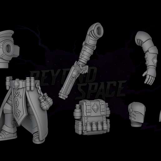 🛰 Lorian Alchemist LO1・Free 3D File for 3D printing・Cults