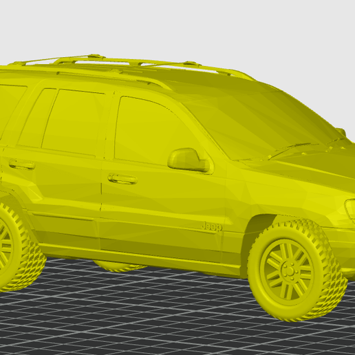 🚗 Jeep Grand Cherokee・ STL File for 3D printing・Cults