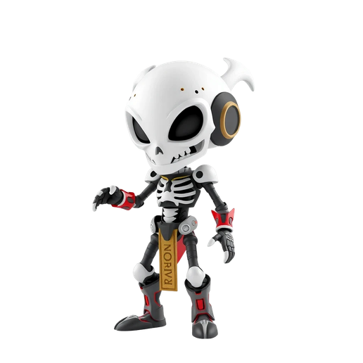 3D file necron 3D rendering of a cartoon character 🐉 ・3D printer model ...