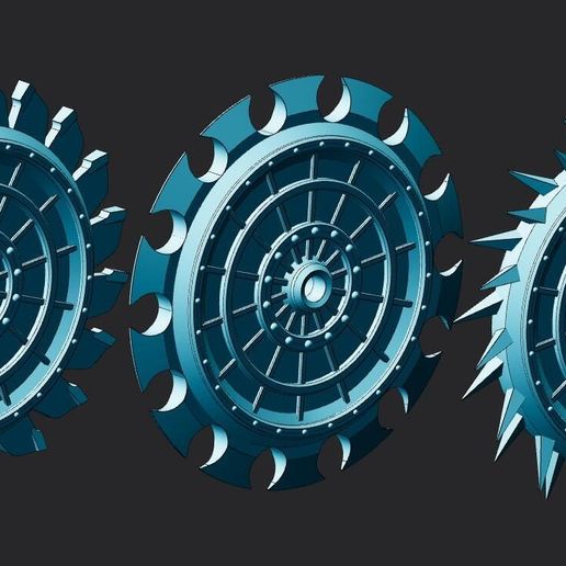🛰 Battleduke/Big Space Robot - Rotary cutting tool・ 3D File for 3D ...