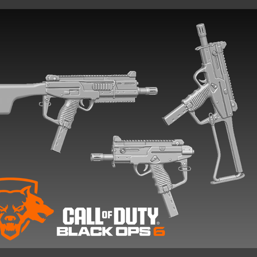 🤙 SAUG 3d model Call of duty black ops 6 warzone・ 3D File for 3D ...