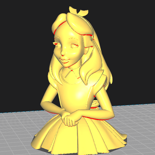 👾 Alice in Wonderland - Alice in Wonderland 3D Props Set・ STL File for ...